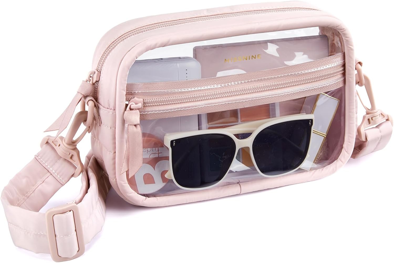 Clear Bag for Stadium Events Quilted Clear Purse for Women Stadium ...