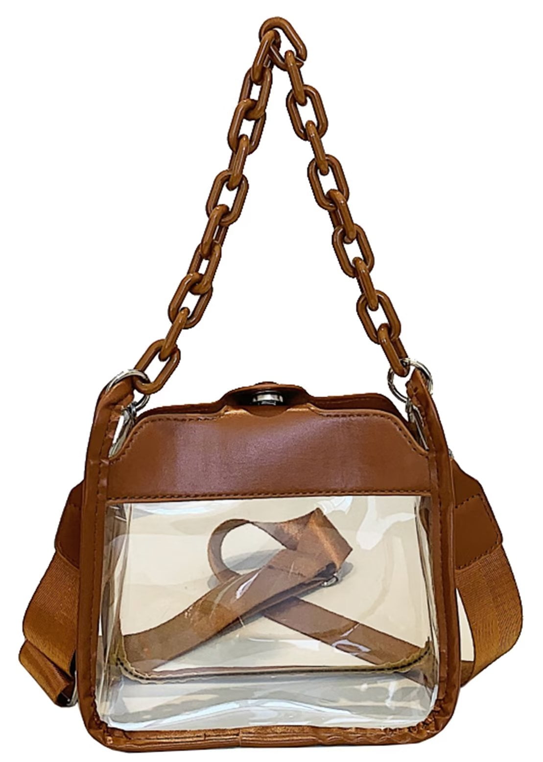 Clear Bag for Women Clear Crossbody Bag Clear Purse Stadium Approved ...
