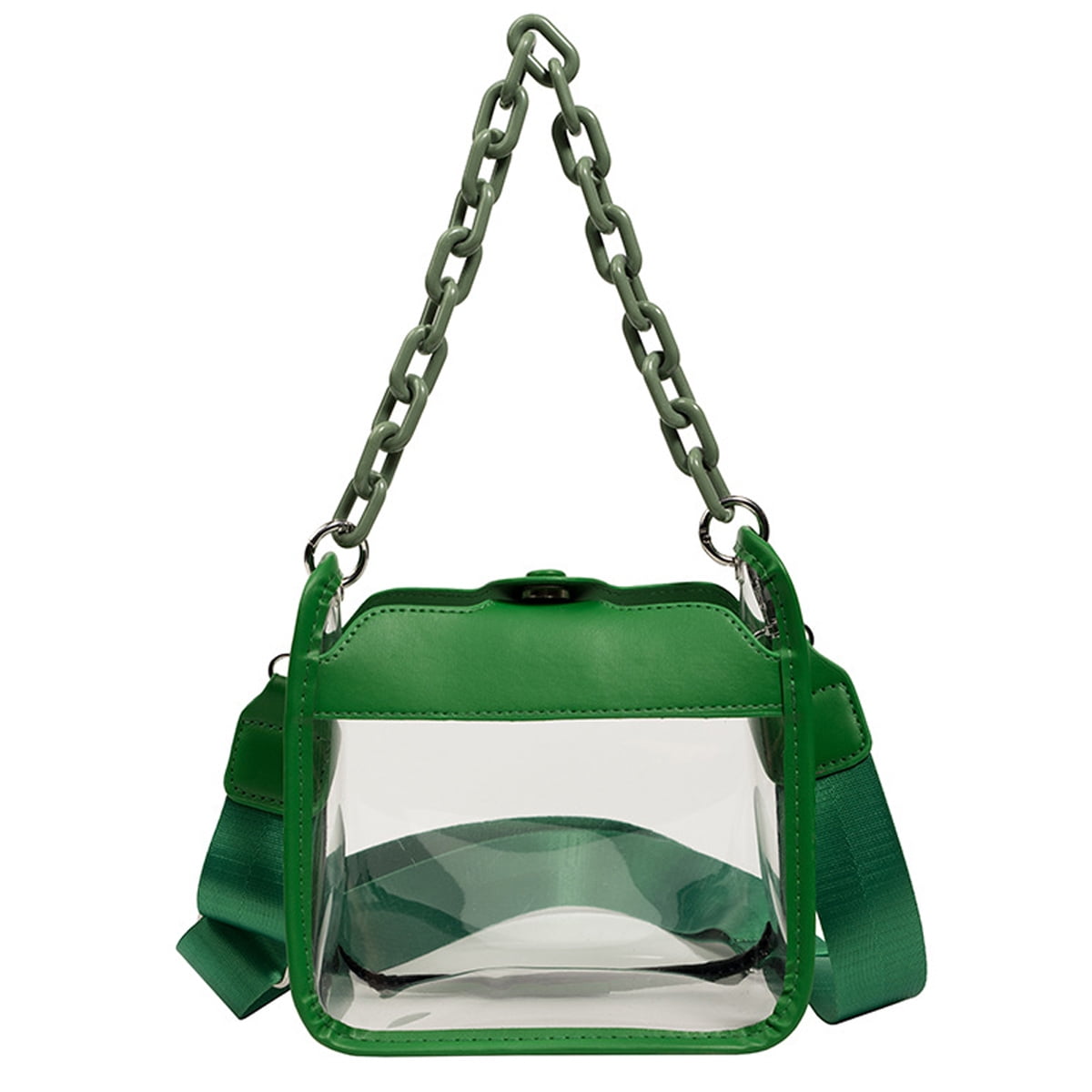 Clear Bag for Women Clear Handbag Concert Bag Stadium Approved Clear ...