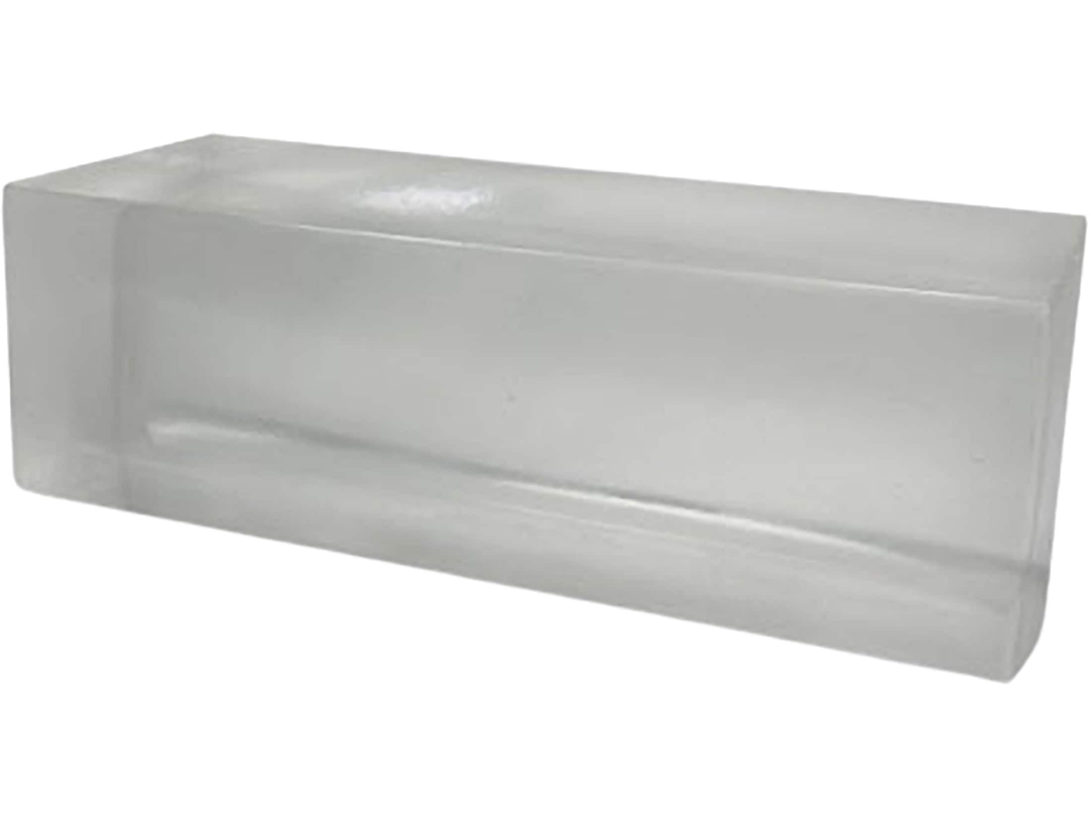 Clear Ballistics Synthetic FBI Ballistic Gel Block, Clear, Reusable ...