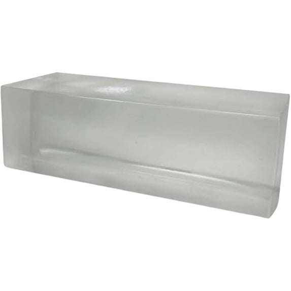 Clear Ballistics Synthetic FBI Ballistic Gel Block, Clear, Reusable ...