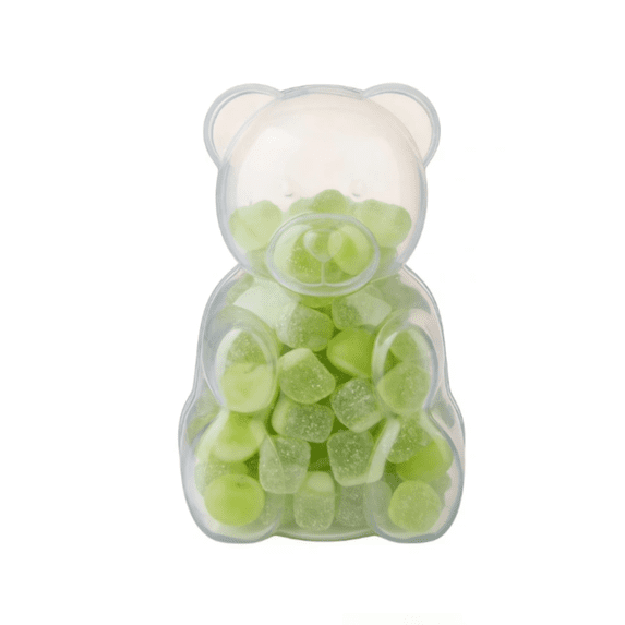 Clear Bear Shaped Gummy Bear Container 16inch - Plastic Cute Gummy Bear ...