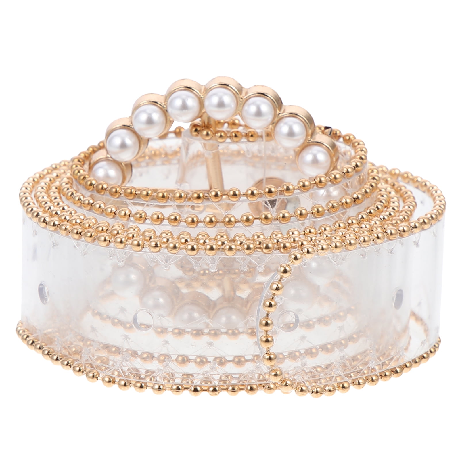 Clear Belts for Women Diamond- Transparent Man PVC Girl - Walmart.com