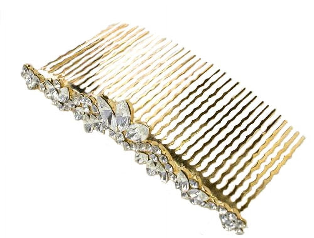 Clear Big Hair Comb For Bridal Bridesmaid Wedding Prom G324 - Walmart.com