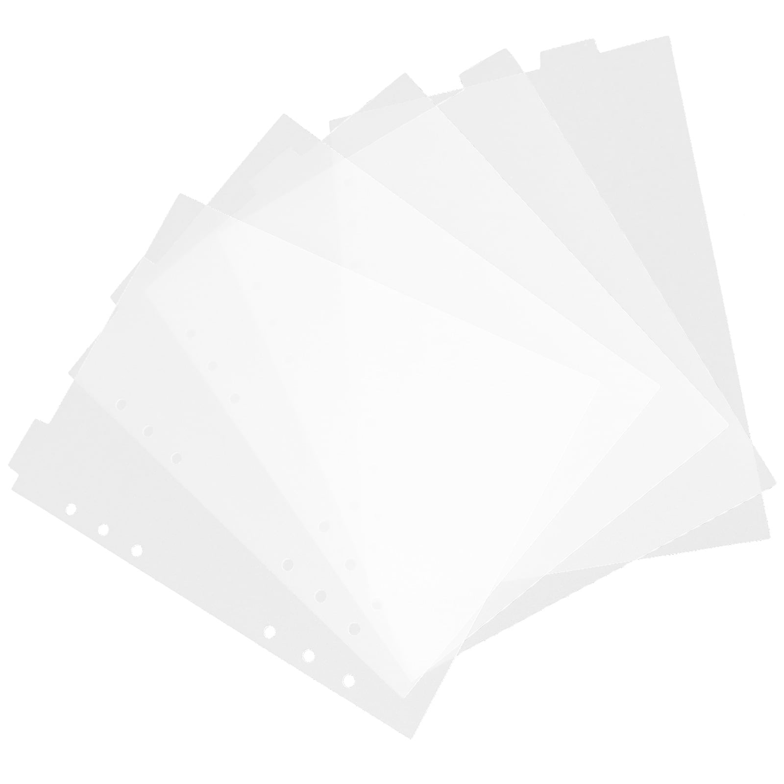 Clear Binder Divider Detachable Notebook Divider PVC Binder Tab Binder ...