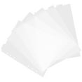 Clear Binder Divider Detachable Notebook Divider PVC Binder Tab Binder ...