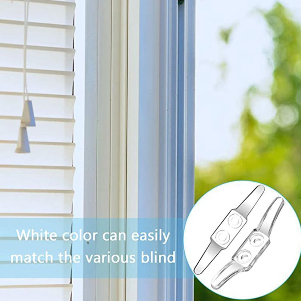 Clear Blind Hooks Blind Cord Clips Transparent Rope Cramps for Curtains ...