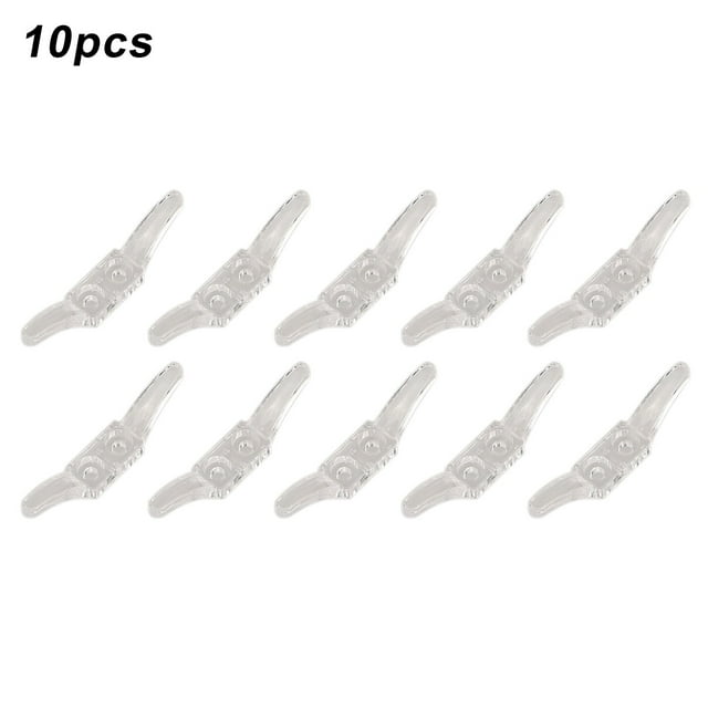 Clear Blind Hooks Blind Cord Clips Transparent Rope Cramps for Curtains ...