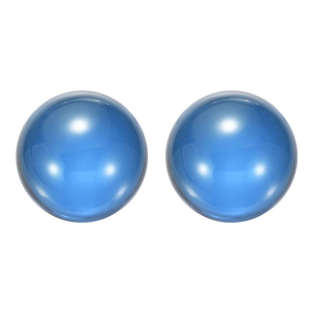 Clear Blue Acrylic Contact Juggling Ball for Beginners - 40mm 2 Pack ...