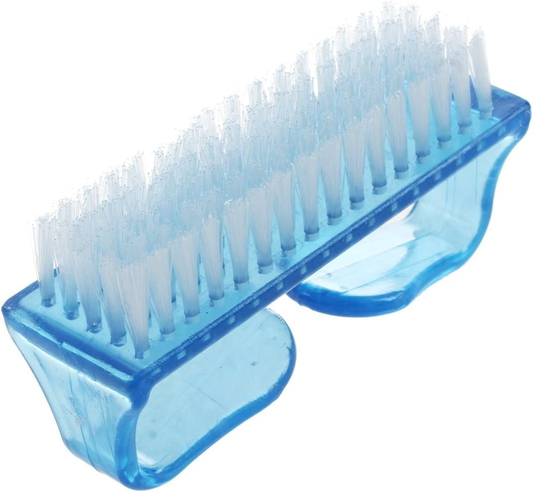 Clear Blue Handle Nail File Cleaning Brush - Walmart.com