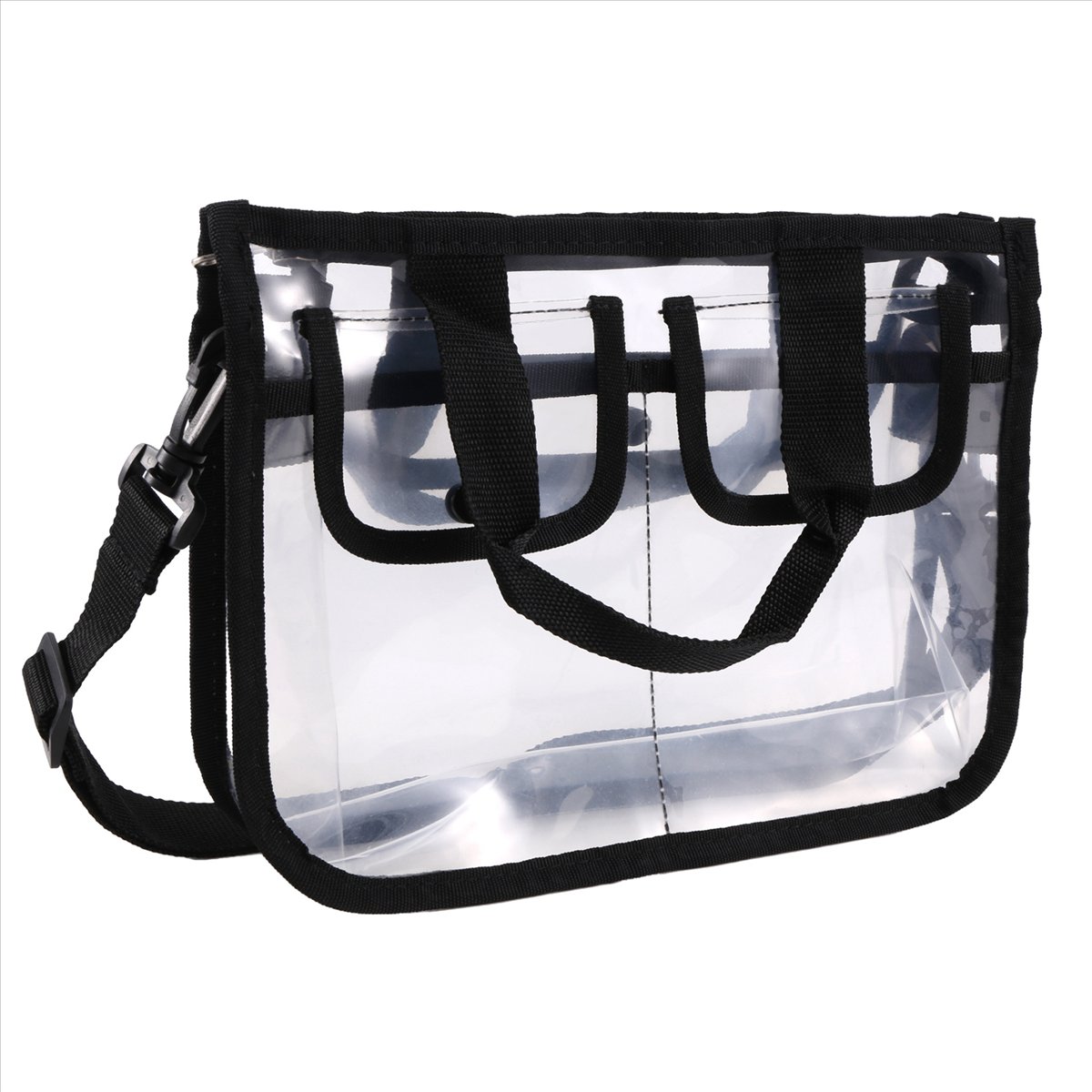 Clear -Body Shoulder Bag,Toiletry Organizer Wash Bag - Stadium Approved ...