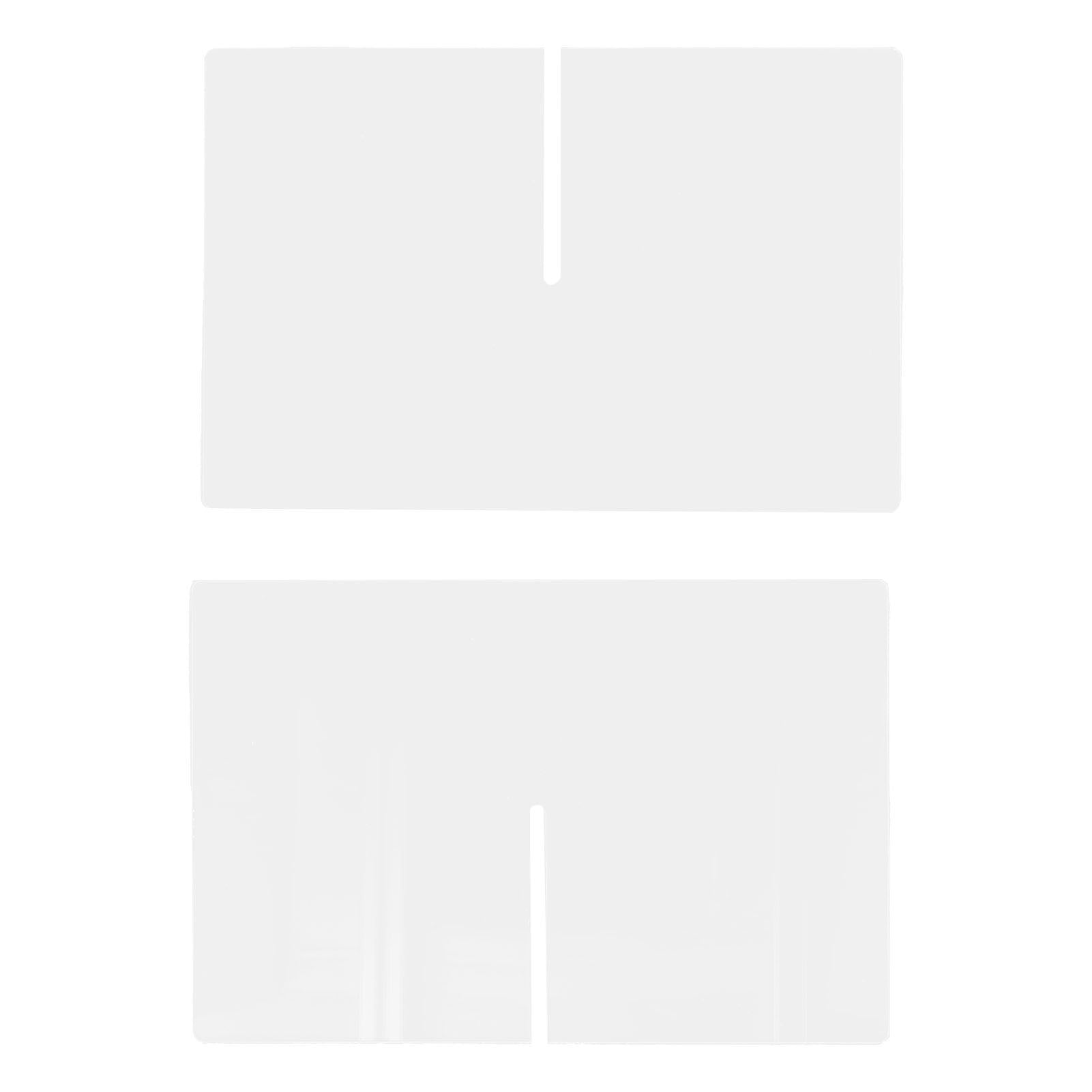 Clear Book Holder Acrylic Stable Detachable Transparent Reading Stand ...