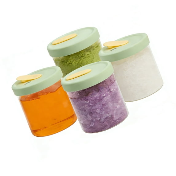 Clear Borosilicate Glass Storage Container Allowing Easy Content ...