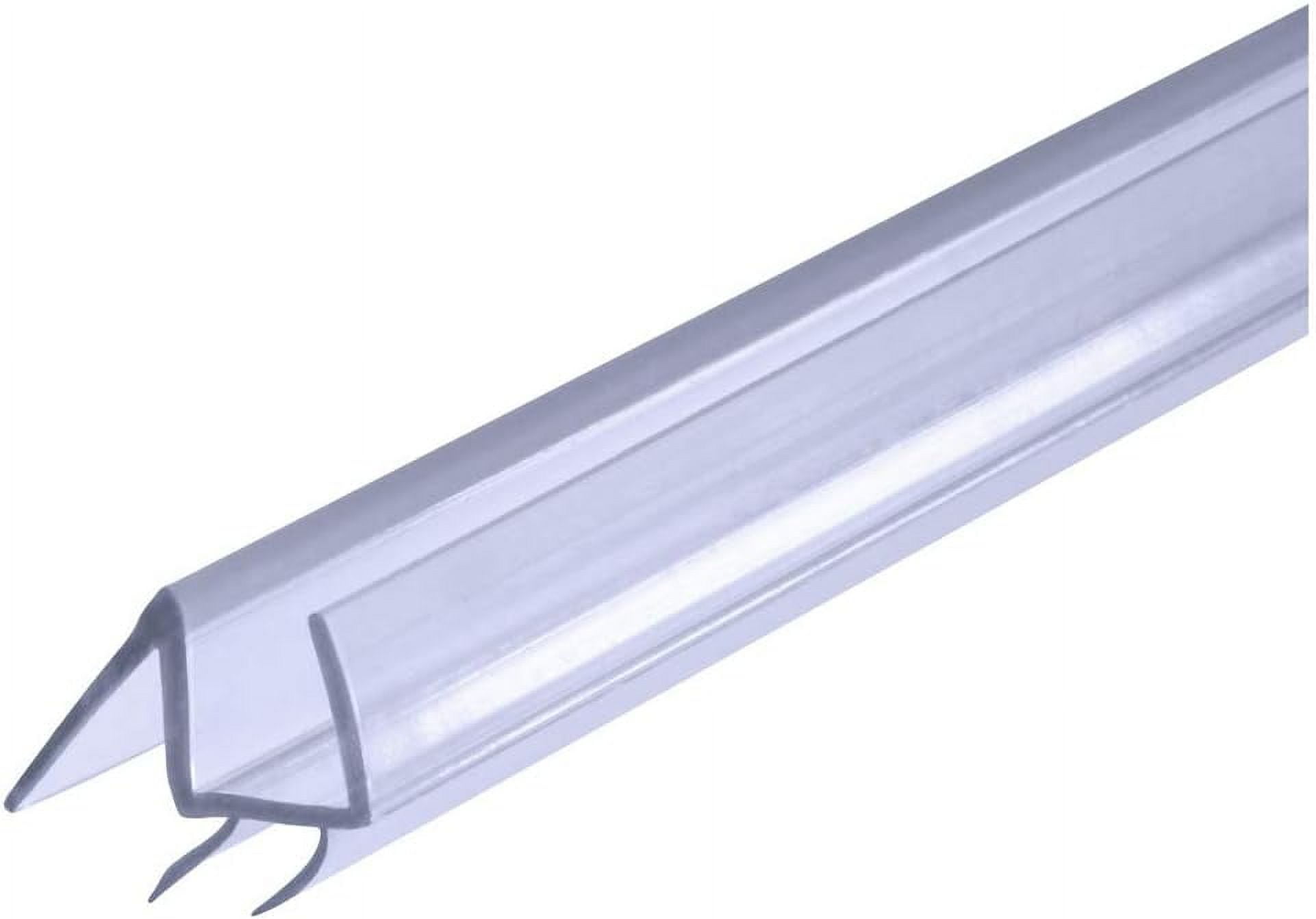 Clear Bottom Sweep with Drip Rail for 1/4" Glass Shower Doors - Walmart.com