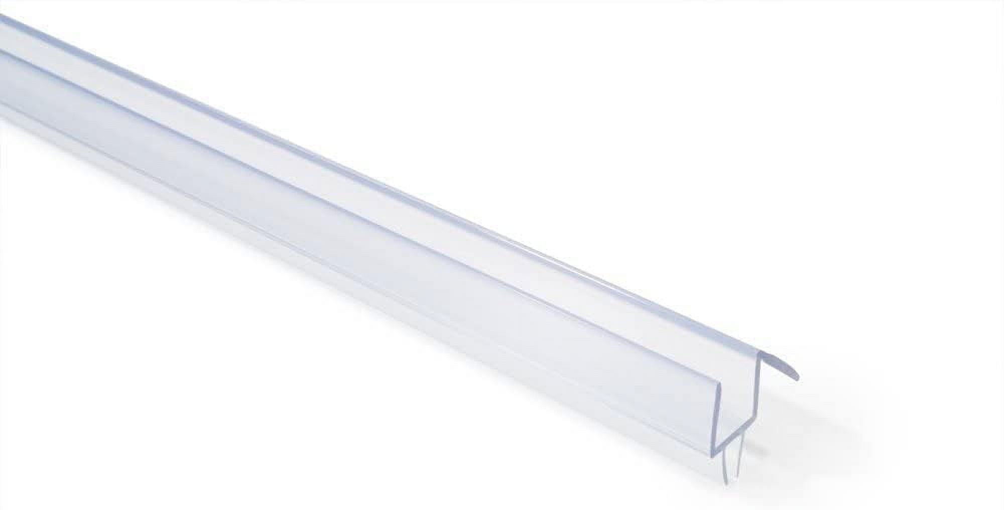 Clear Bottom Wipe with Drip Rail for 1/2" Glass - 31 in long - Walmart.com