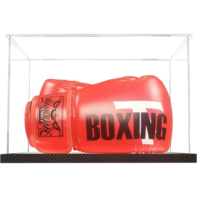 Clear Boxing Glove Display Case Acrylic Display Case For Full Size ...
