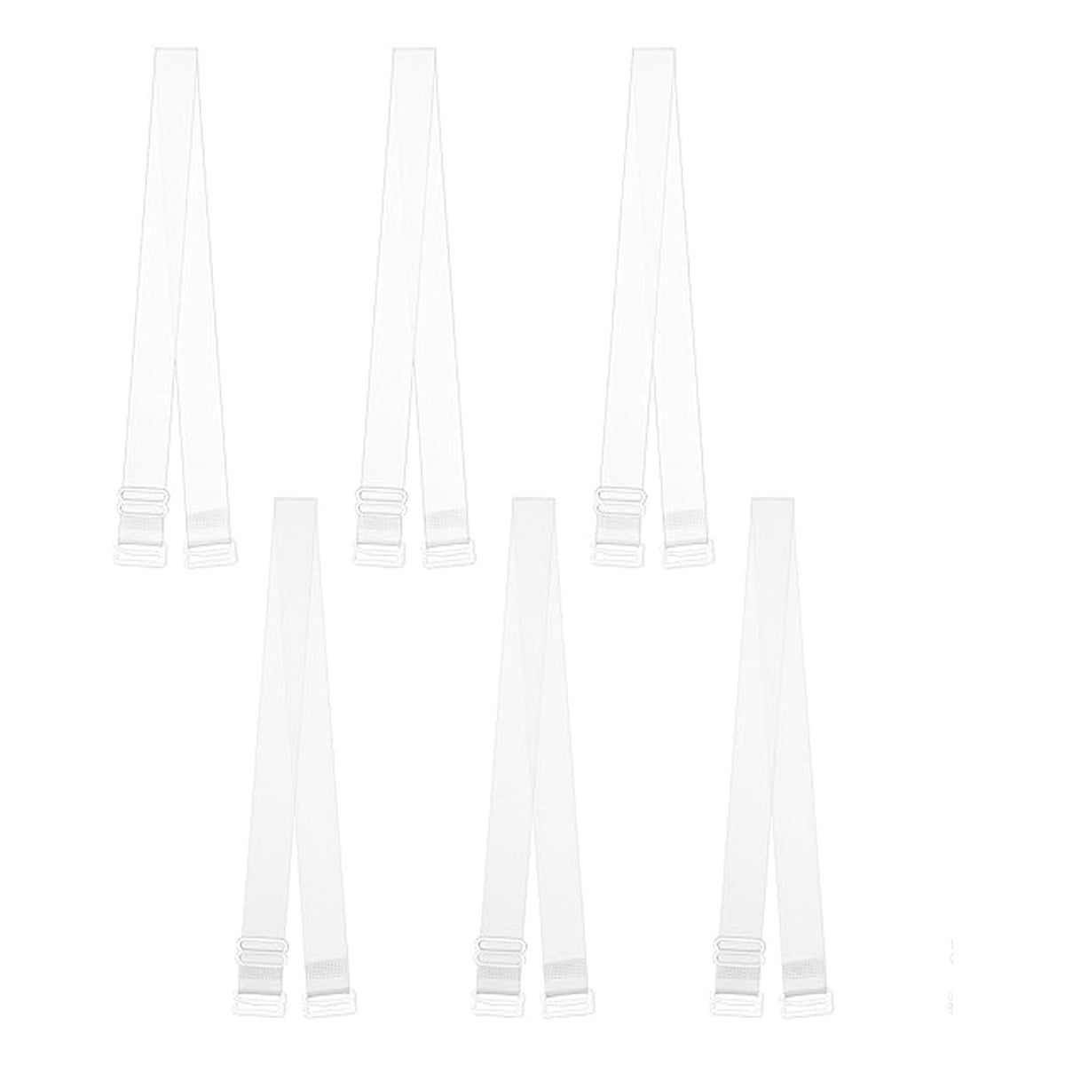 Clear Bra Straps, 3-Pairs Invisible Non-Slip Adjustable Bra Straps for ...