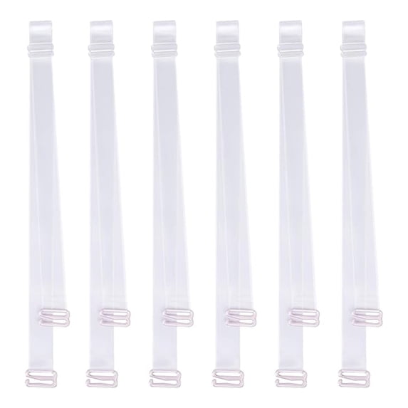 Clear Bra Straps, 3-Pairs Invisible Non-Slip Adjustable Bra Straps for ...