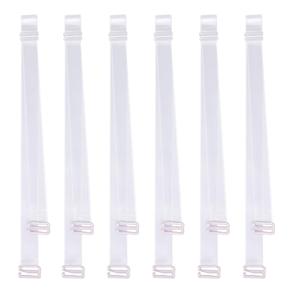 Clear Bra Straps, 3-Pairs Invisible Non-Slip Adjustable Bra Straps for ...