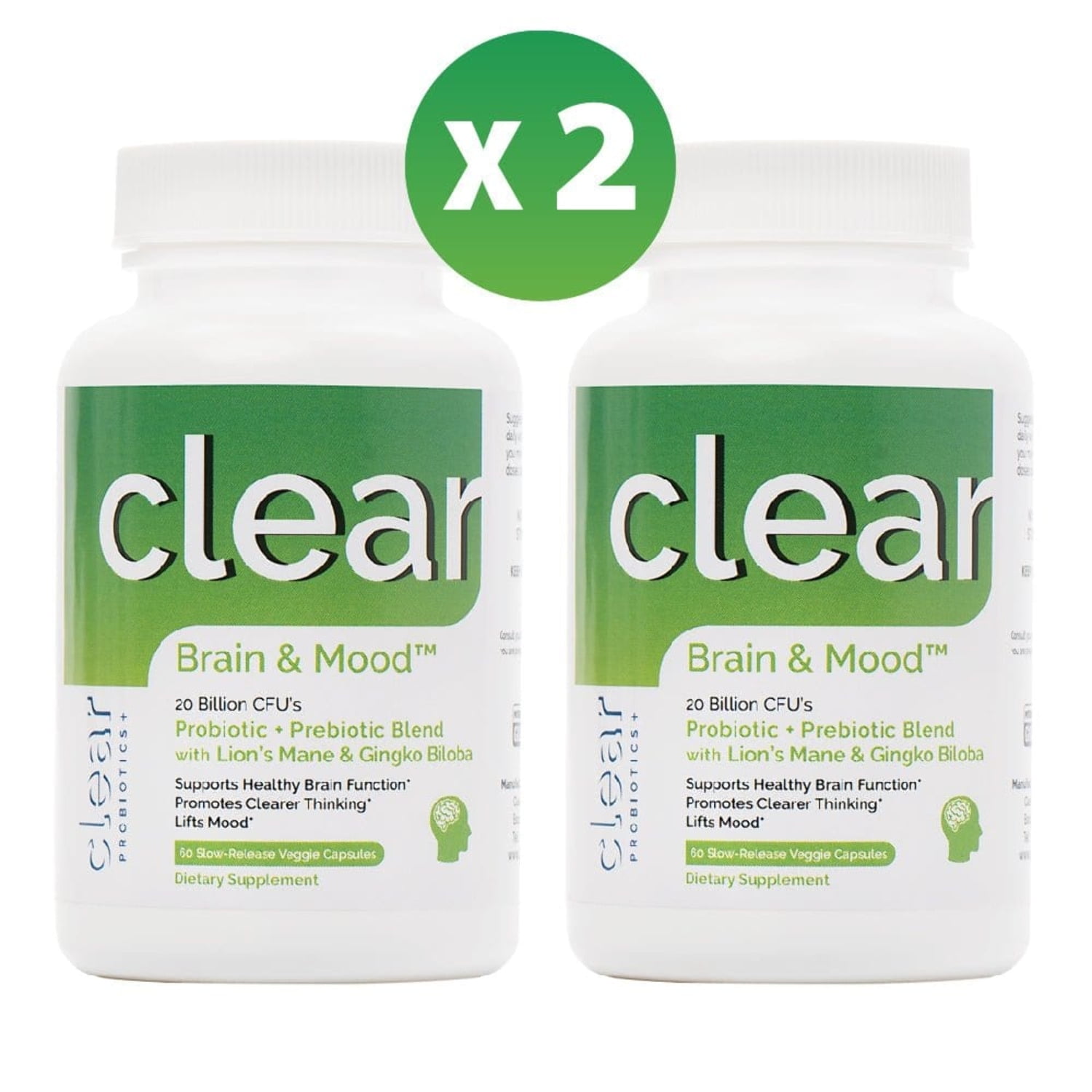 Clear Brain Mood 2-Pack - Walmart.com