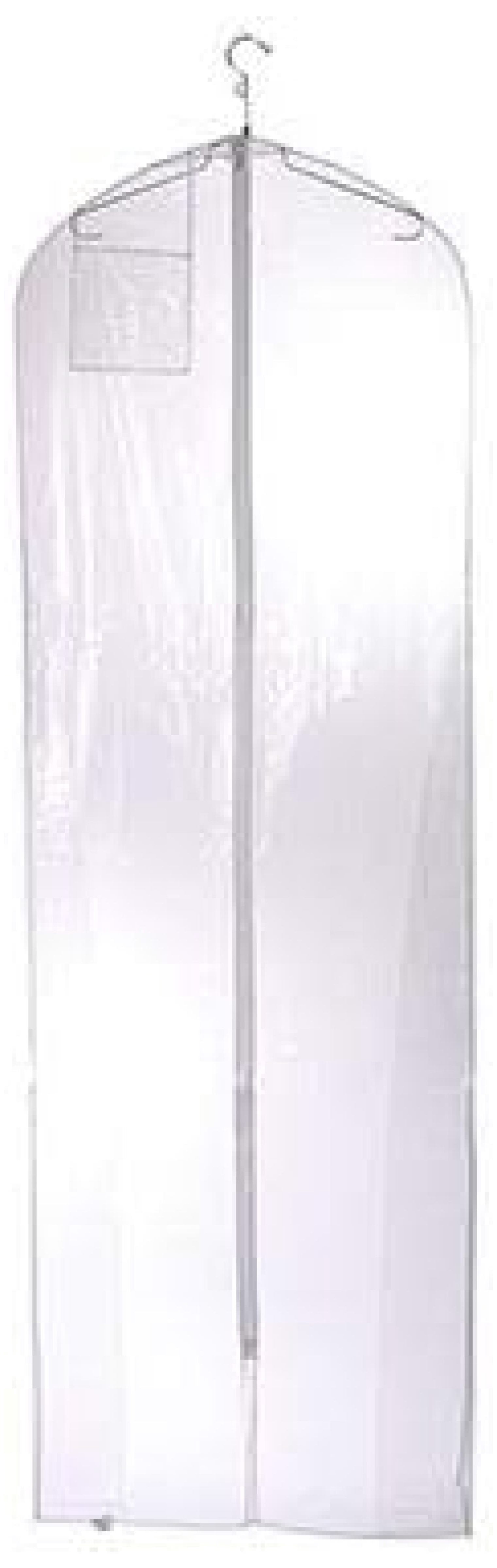 Clear Bridal Gown Covers - 72"L x 22"W x 10" Gusset - Carton of 12 ...
