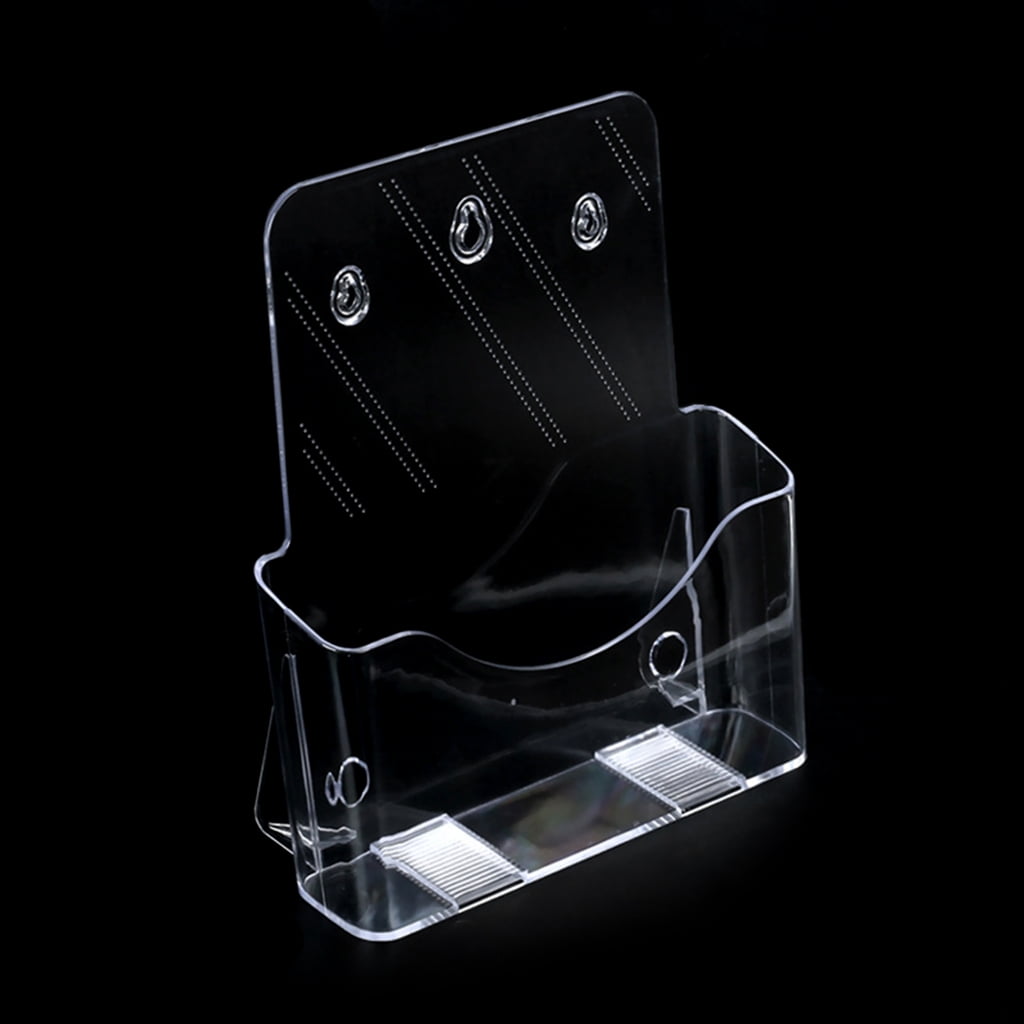 Clear Brochures Display Stand Acrylic Brochures Holder Plastic Flyers ...