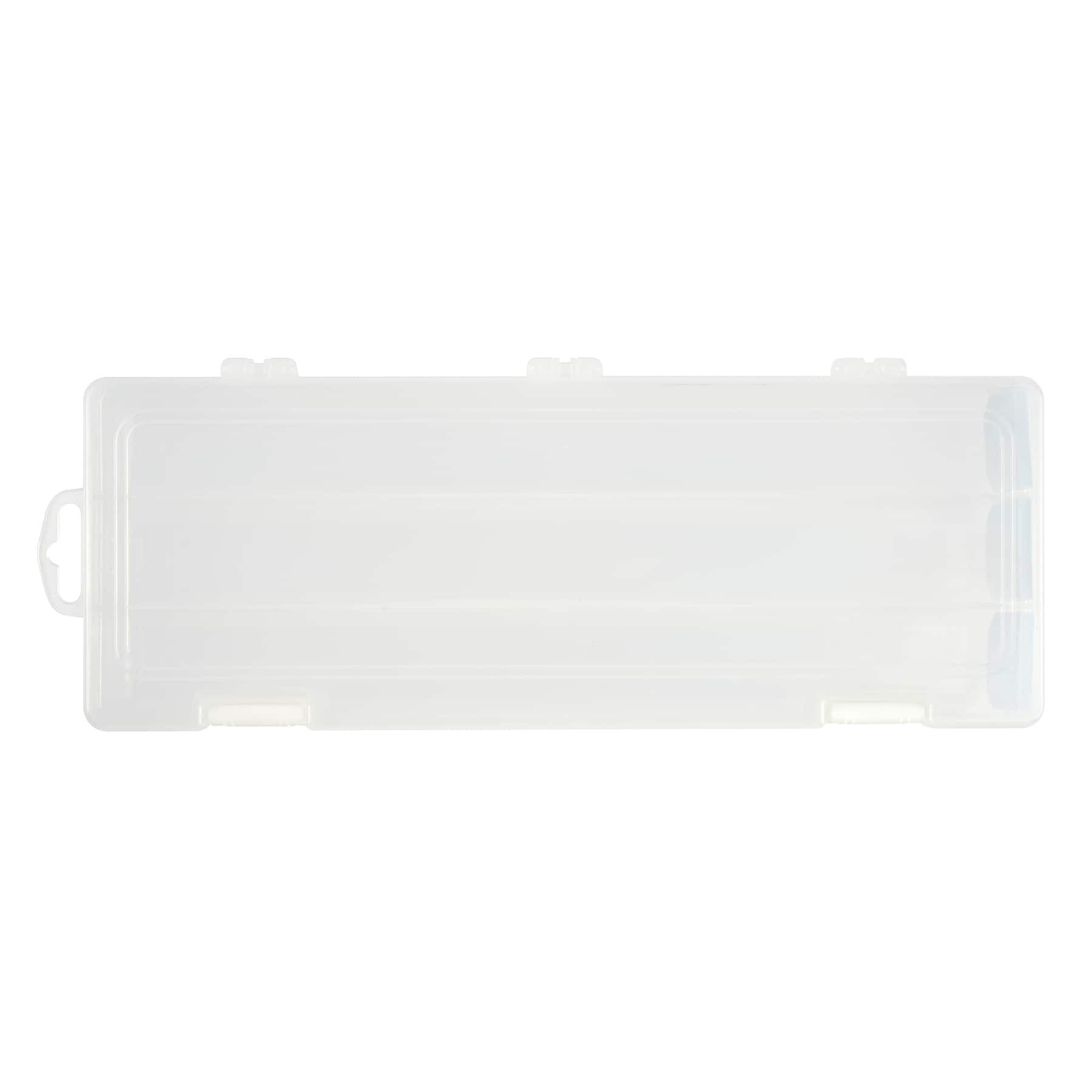 Clear Brush Storage Case by Artist's Loft™ 12" x 4.5" x 1.2" - Walmart.com