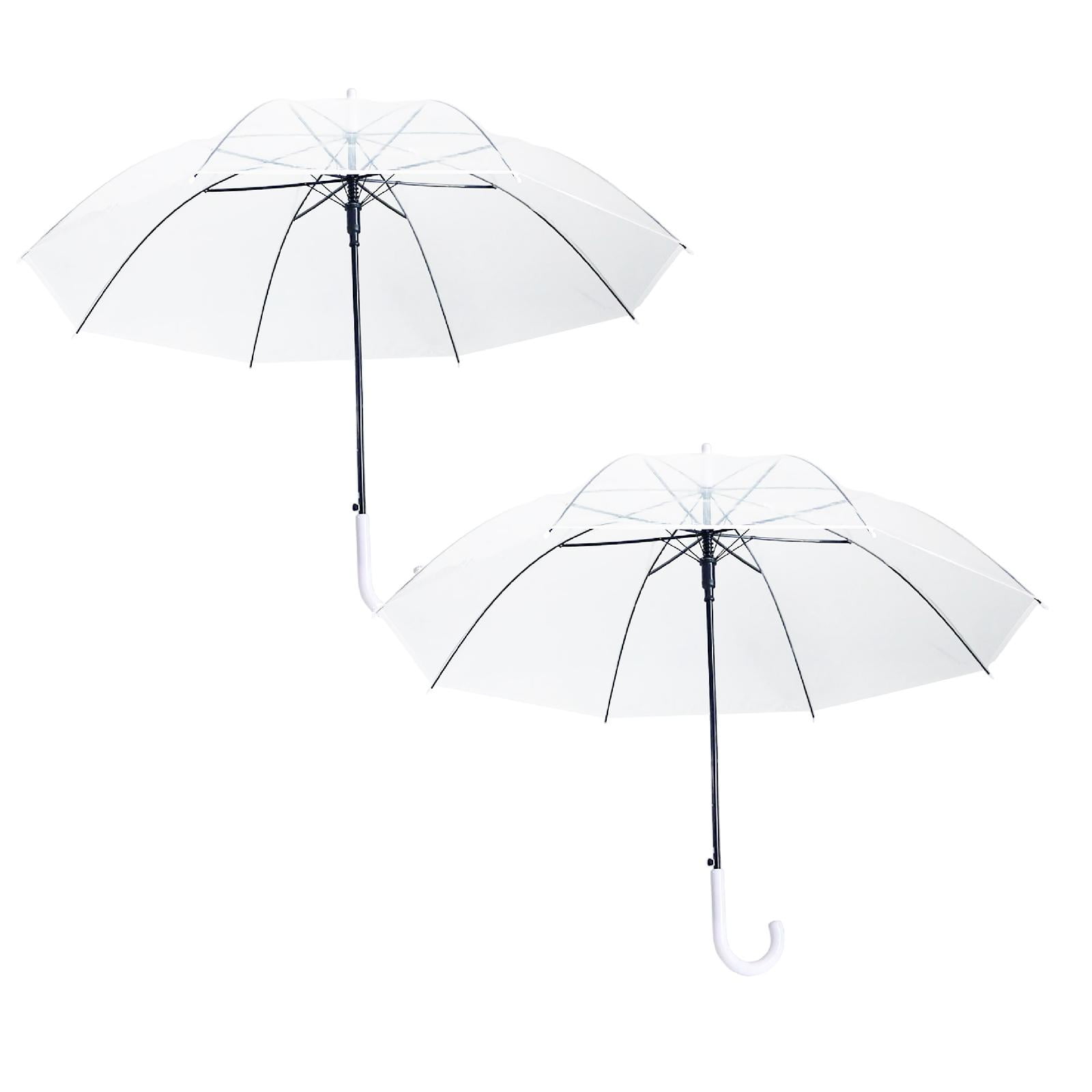 Clear Bubble Dome Wedding Umbrella Large Canopy Transparent Coverage ...
