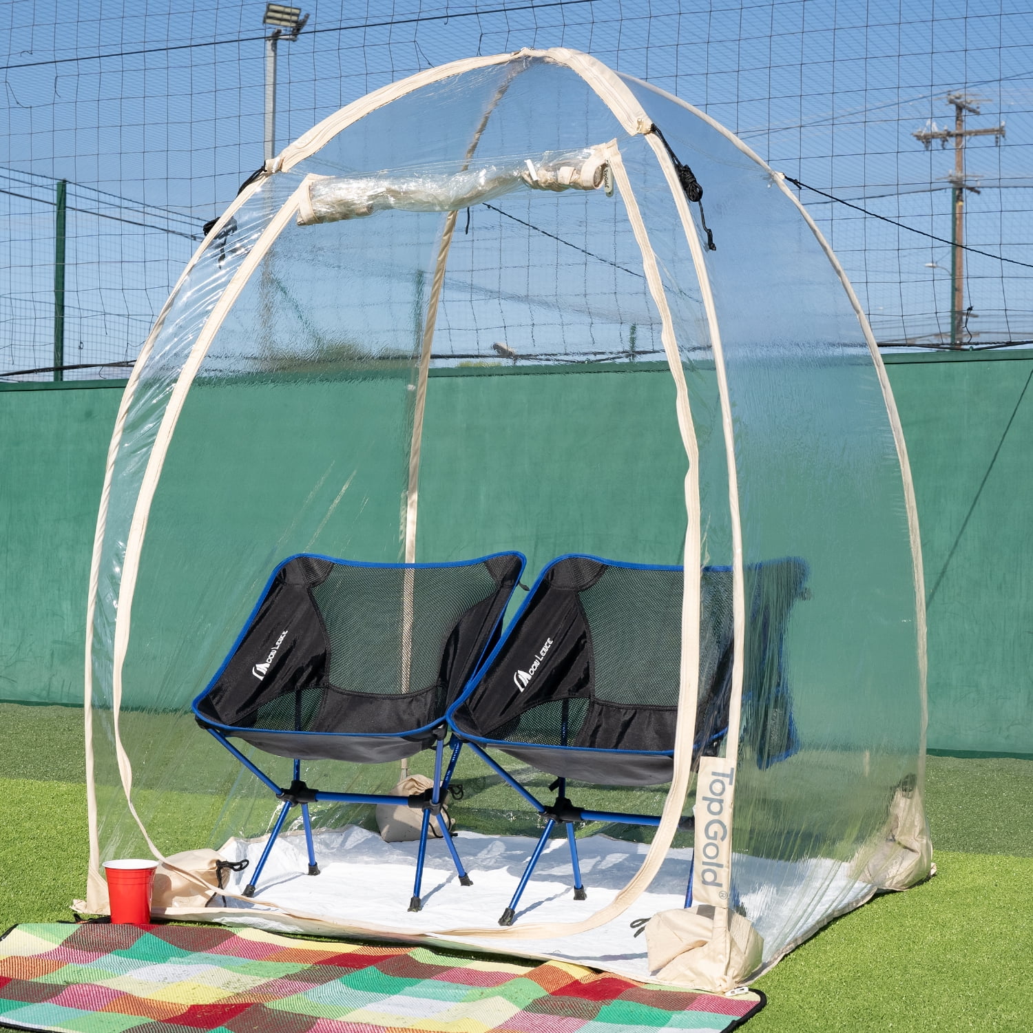 Alvantor 1 Person Clear Bubble Outdoor Sports Tent - Walmart.com