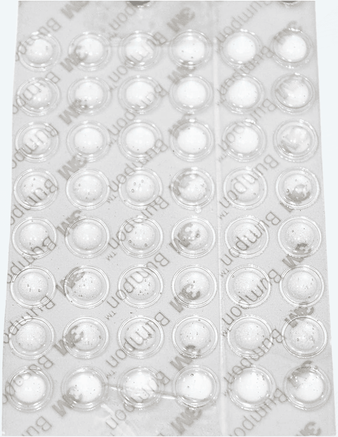 Clear Bumpon Blister Pack (96 Bumpons) - Walmart.com