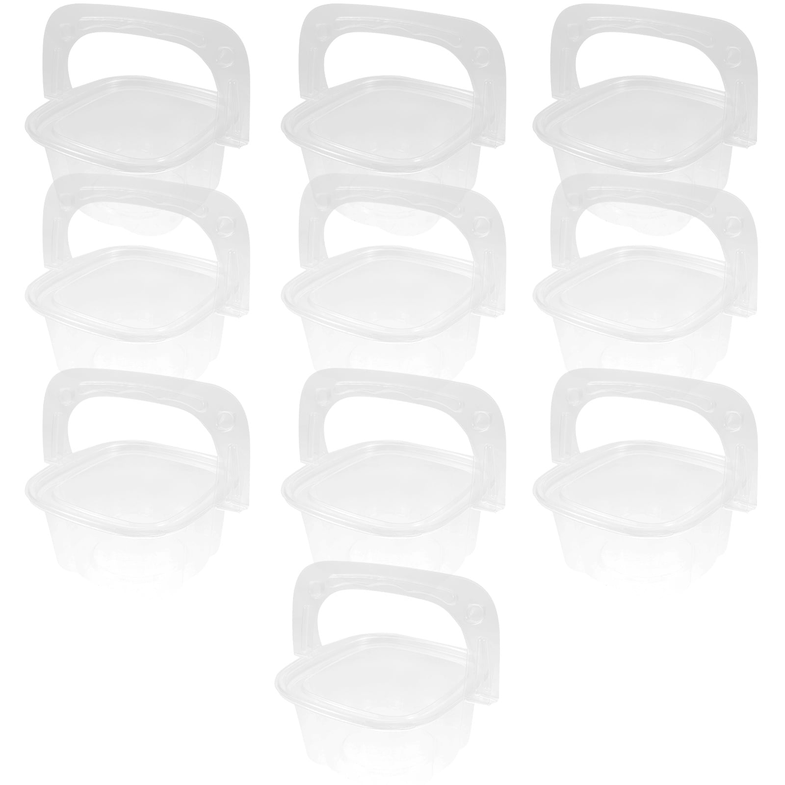 ifundom 10pcs Transparent Clear Dessert Containers for Baking ...