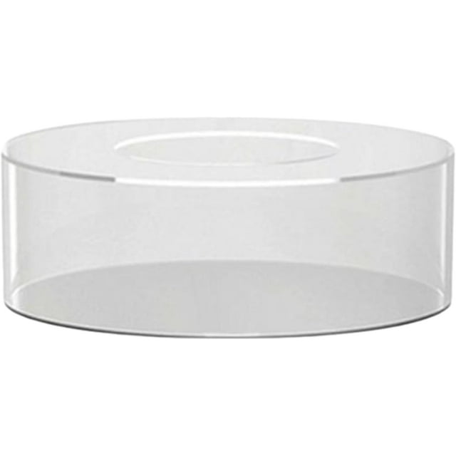 Clear Cake Stand 4Mm Thickness Acrylic Cake Stand Round Fillable Cake ...
