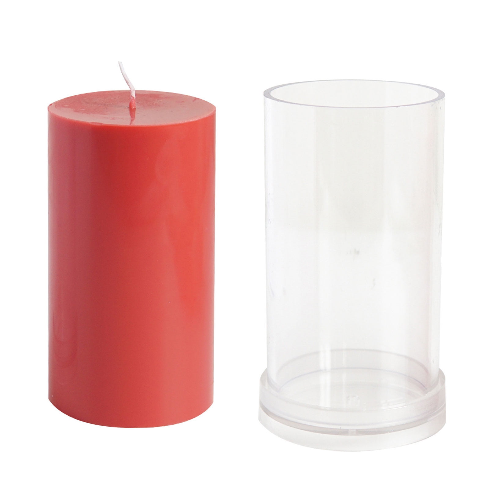 Clear Candlestick Molds Cylindrical Mould Cylinder Mould for Church ...