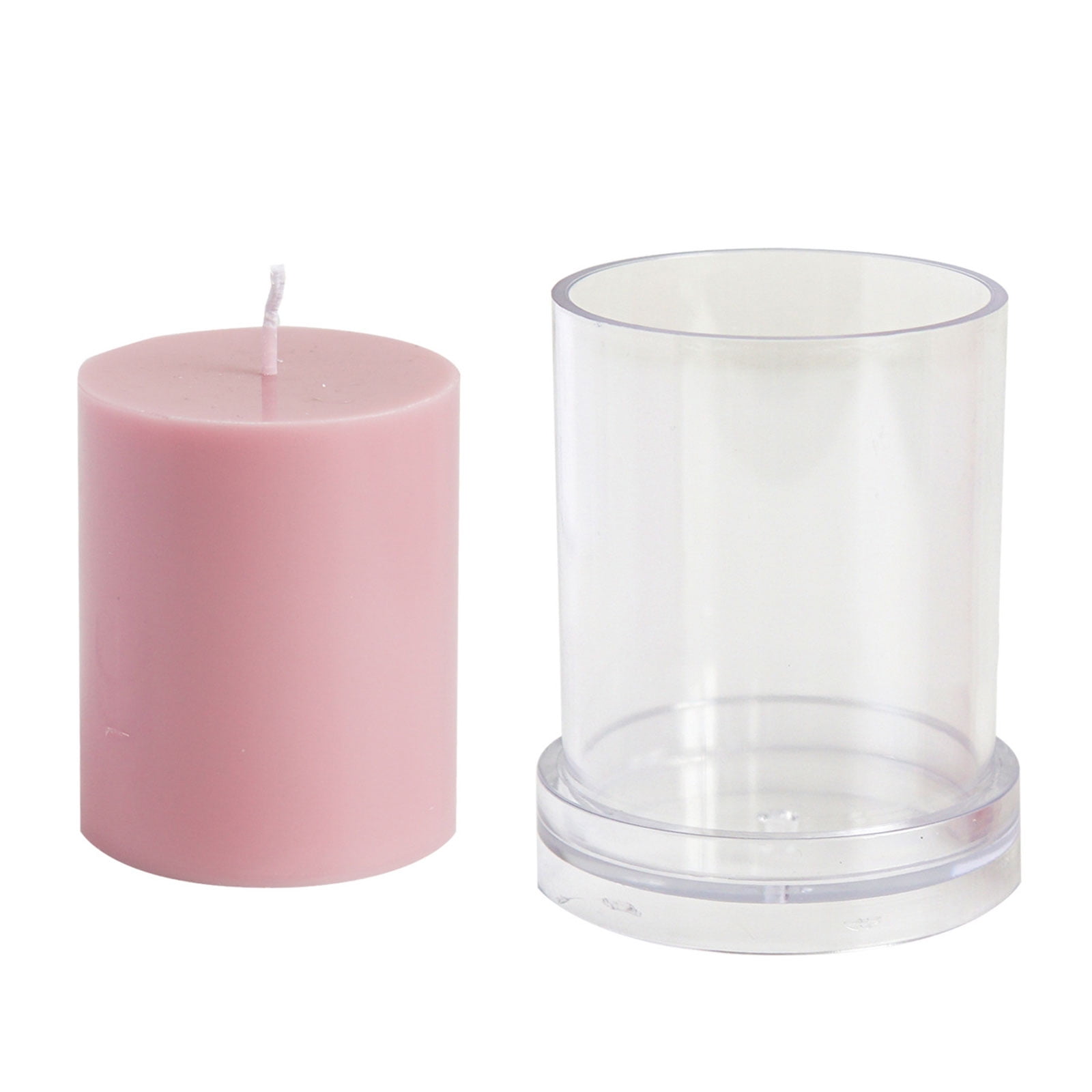Clear Candlestick Molds Cylindrical Mould Cylinder Mould for Church ...