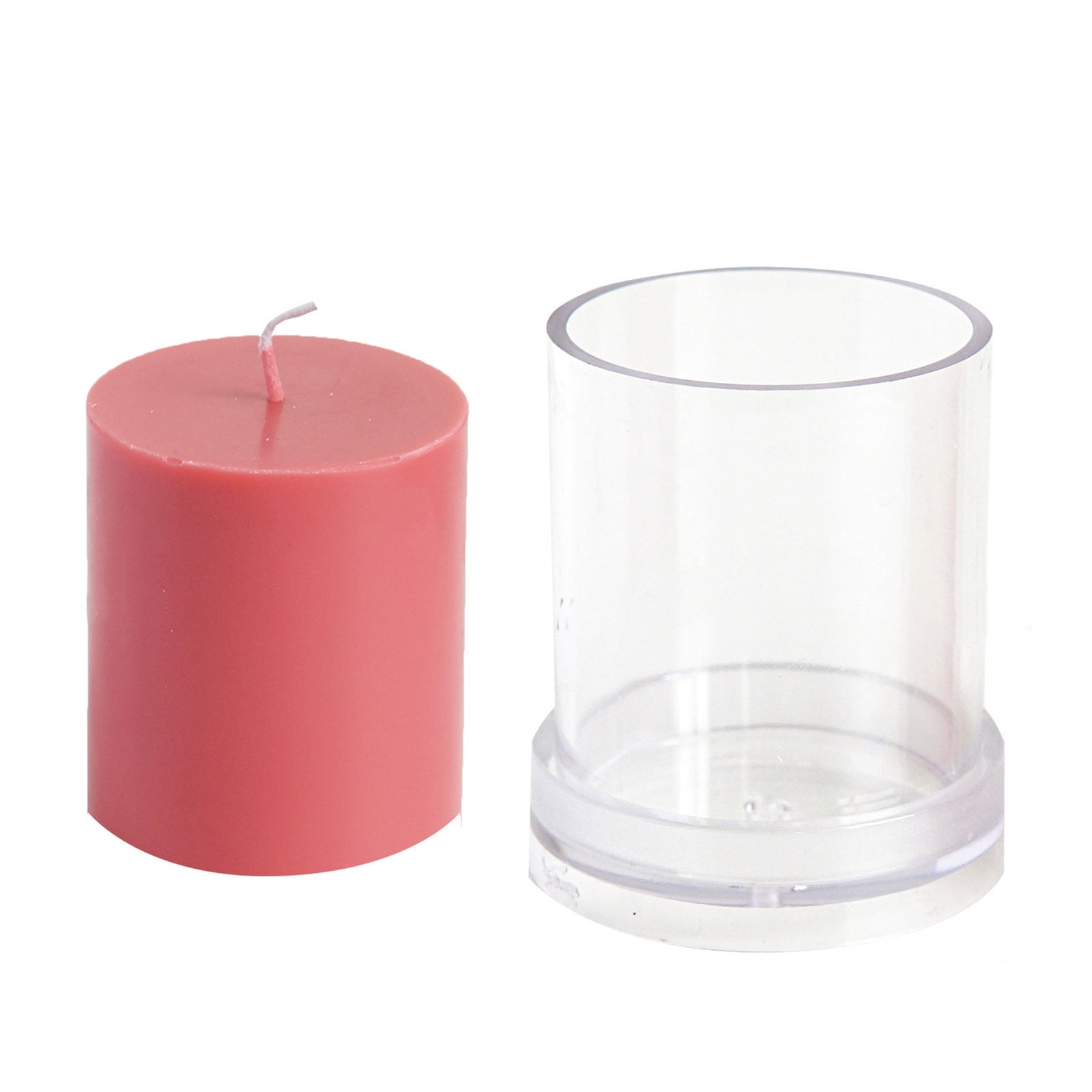 Clear Candlestick Molds Cylindrical Mould Cylinder Mould for Church ...
