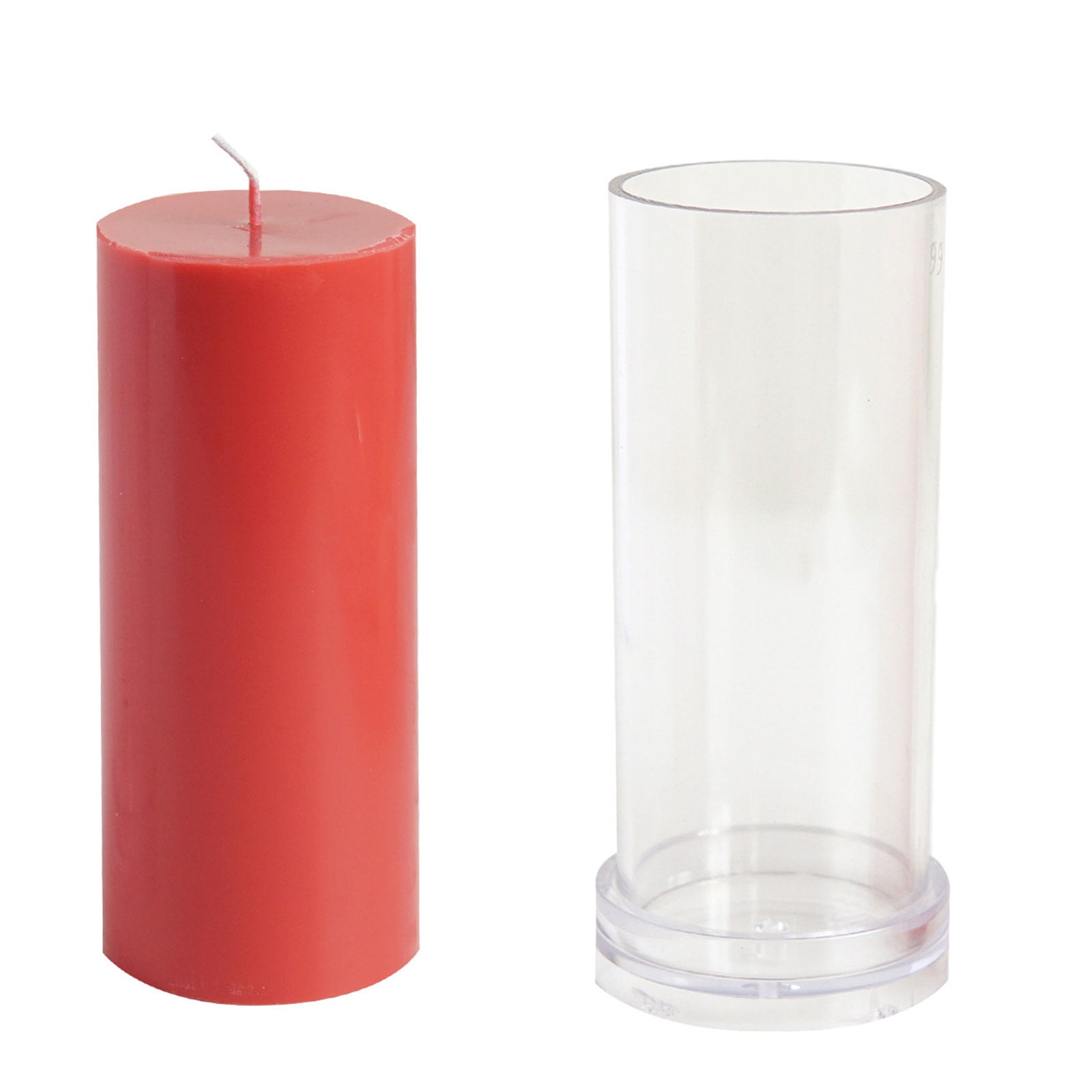 Clear Candlestick Molds Cylindrical Mould Cylinder Mould for Church ...