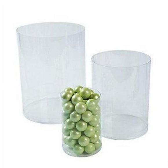Clear Cylinder Plastic