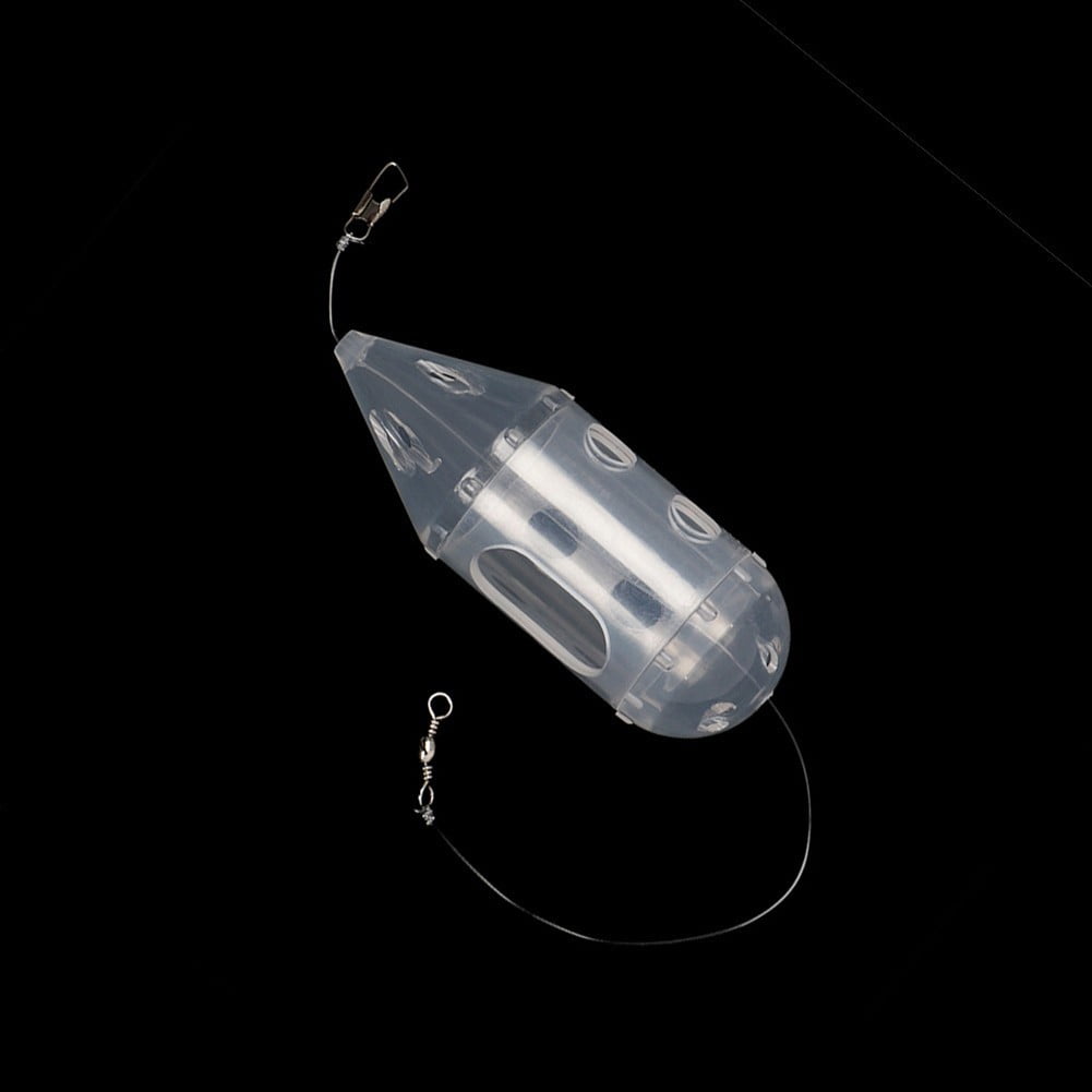 Clear Cap Swim Feeders Ideal for Maggot Carp Match Fishing Tackle ...