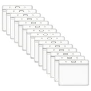 25 Pack - ID Holder Badge Clips with Clothing Friendly Tip - Metal ...