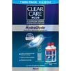 Clear Care Plus Cleaning and Disinfecting Contact Lens Liquid Solution for Daily Use, 12 oz HSA ...