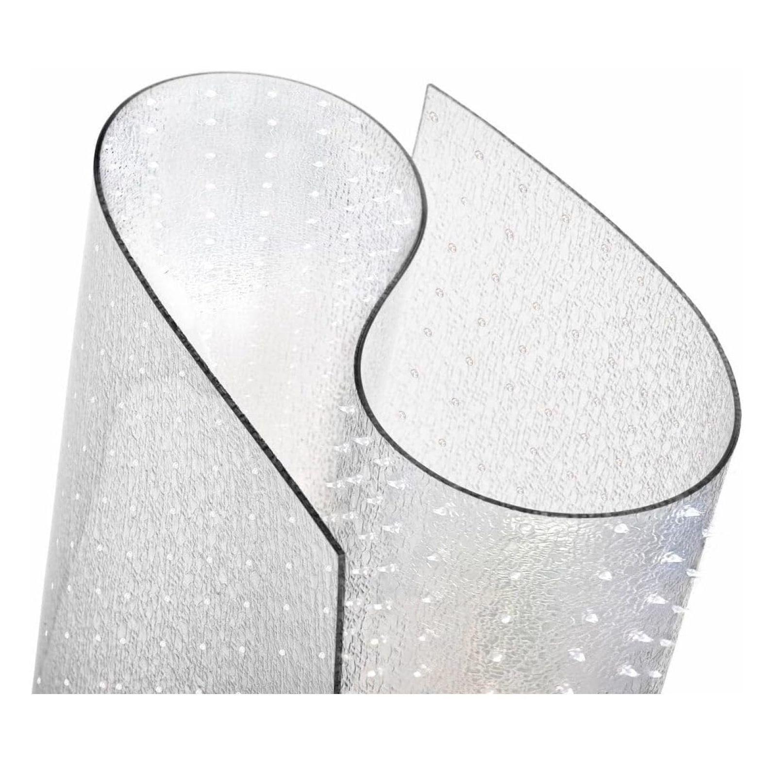 Clear Carpet Runner, USA Made, Safe, 24 x 36 Inch, 2mm Thick Clear ...