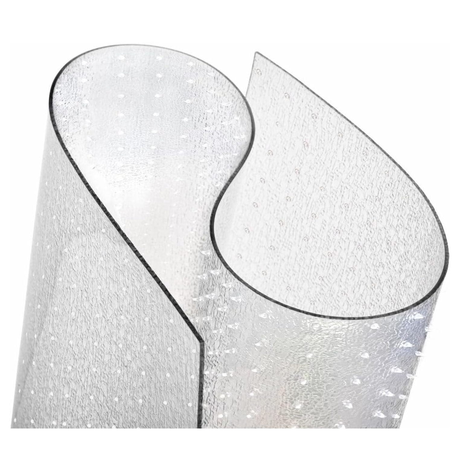 Clear Carpet Runner, USA Made, Safe, 24 x Inch, 2mm Thick Clear Cleated ...