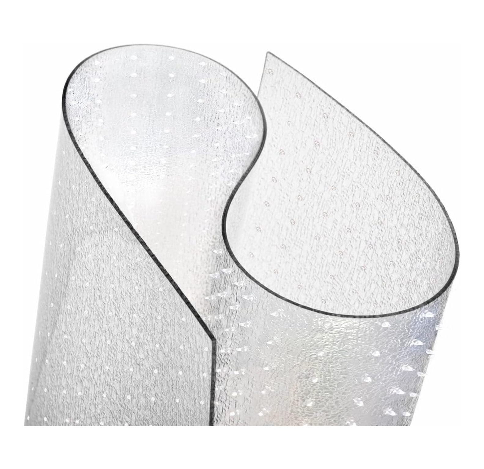 Clear Carpet Runner, USA Made, Safe, 27 x 72 Inch, 2mm Thick Clear ...