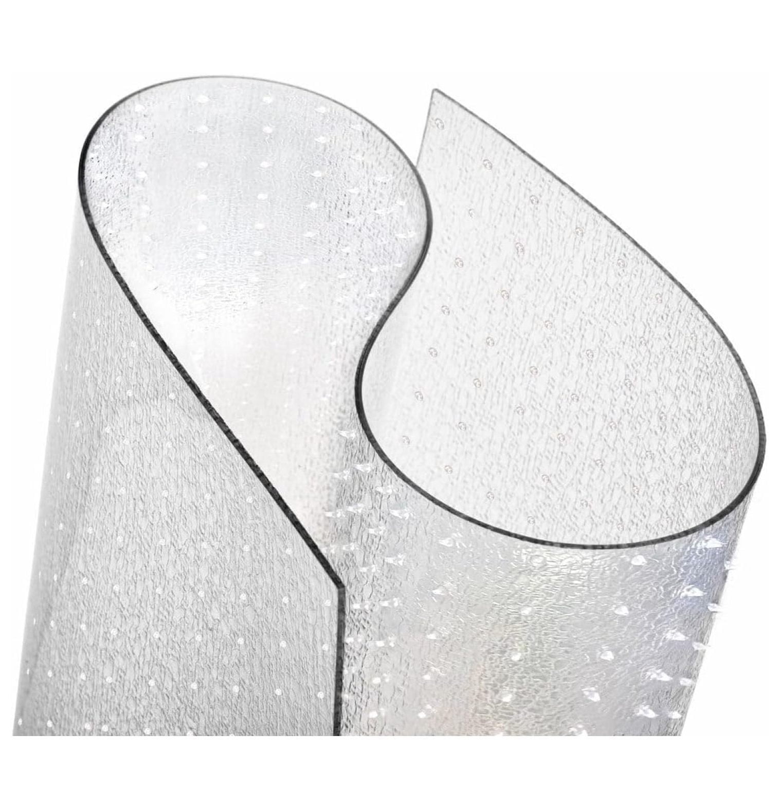 Clear Carpet Runner, USA Made, Safe, 27 x 84 Inch, 2mm Thick Clear ...