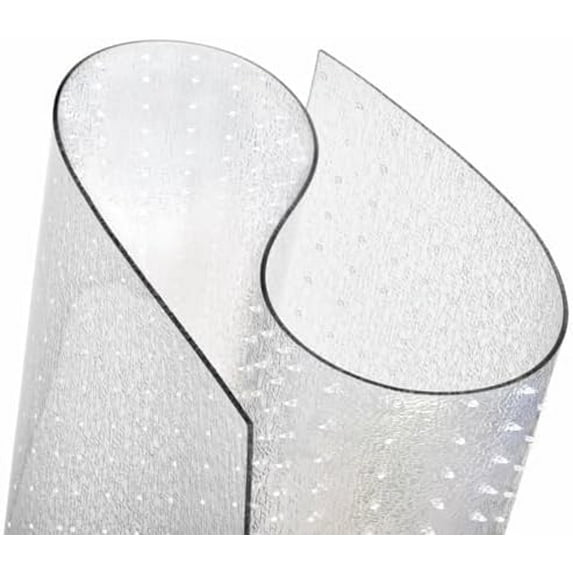 Clear Carpet Runner, USA Made, Safe, 36 x 60 Inch, 2mm Thick Cleated ...