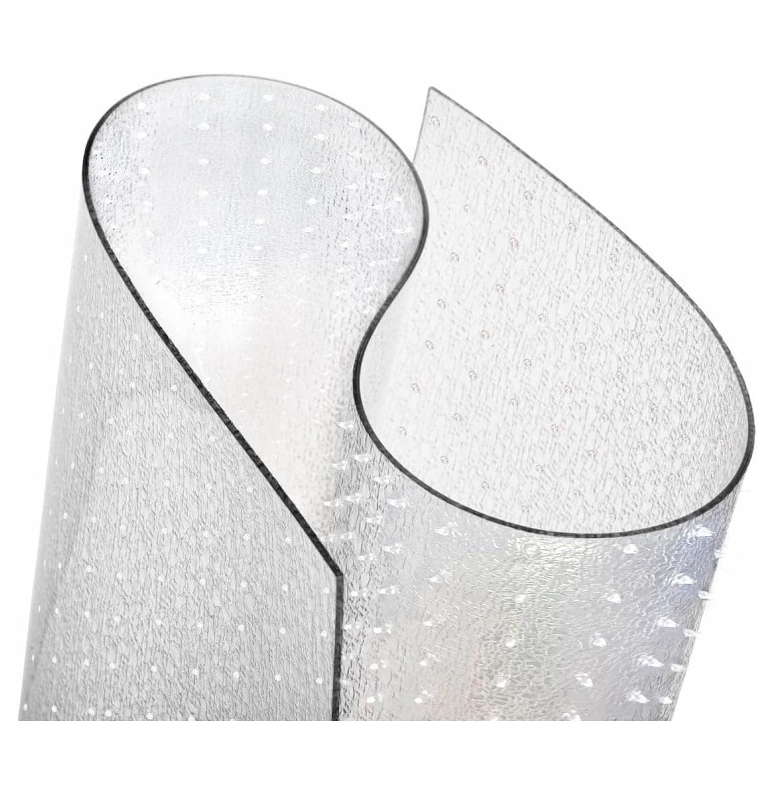 Clear Carpet Runner, USA Made, Safe, 46 Inch Round, 2mm Thick Clear ...