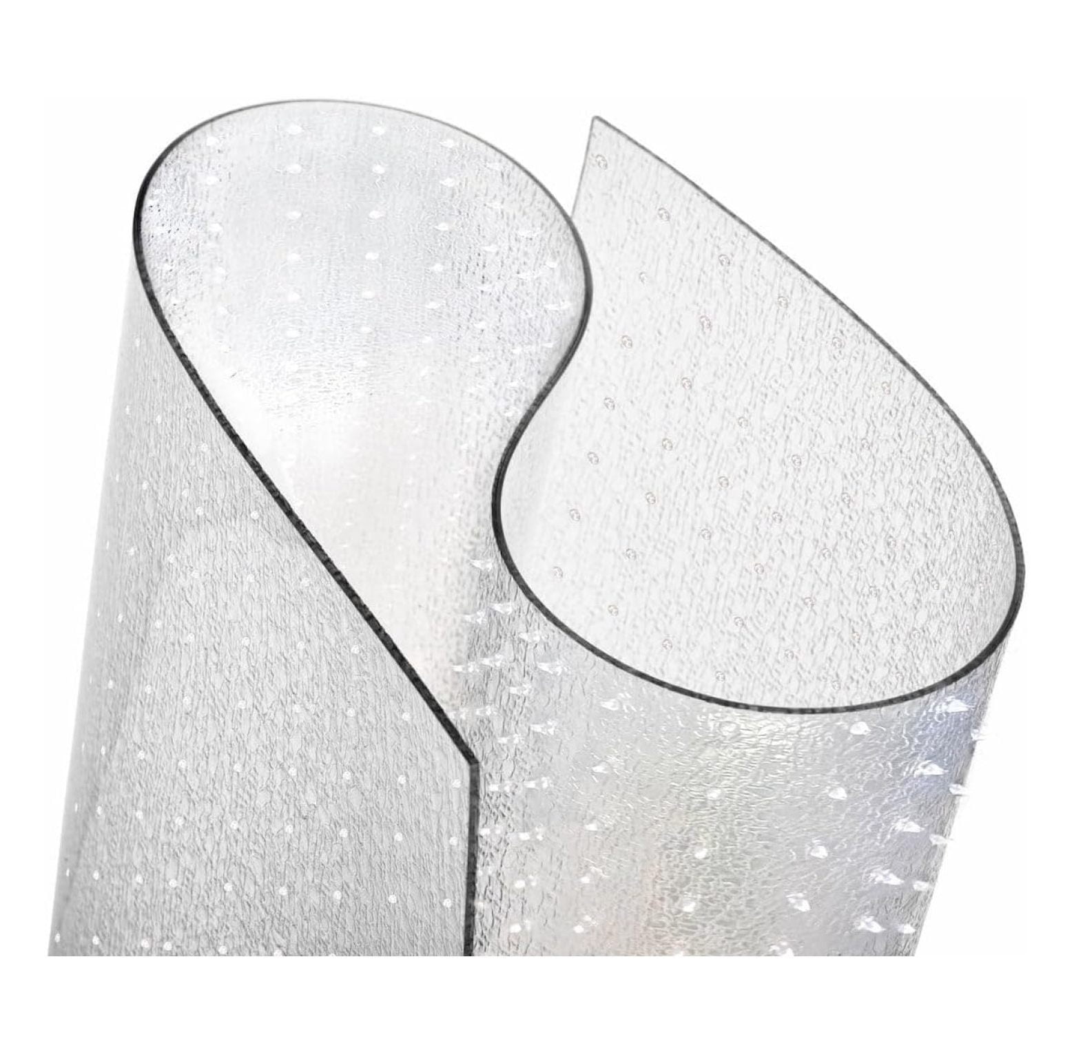 Clear Carpet Runner, USA Made, Safe, 46 x 46 Inch, 2mm Thick Clear ...