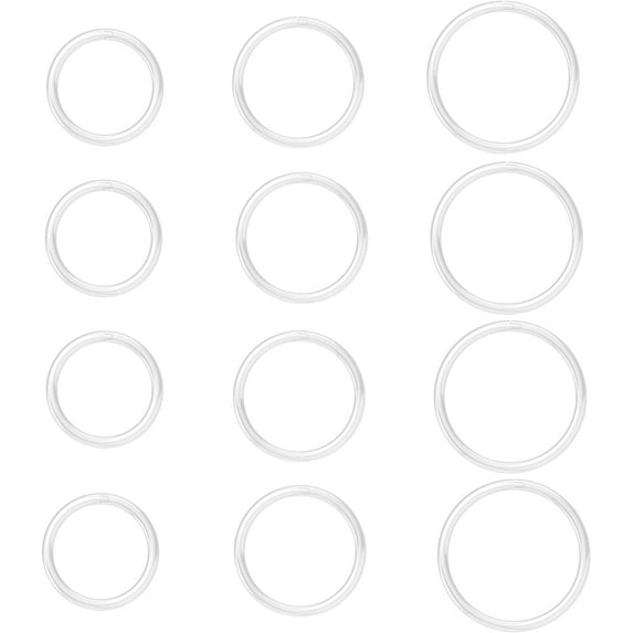 Clear Cartilage Tragus Hoop Ear Jewelry Collection 18g Nose Rings Lobe ...