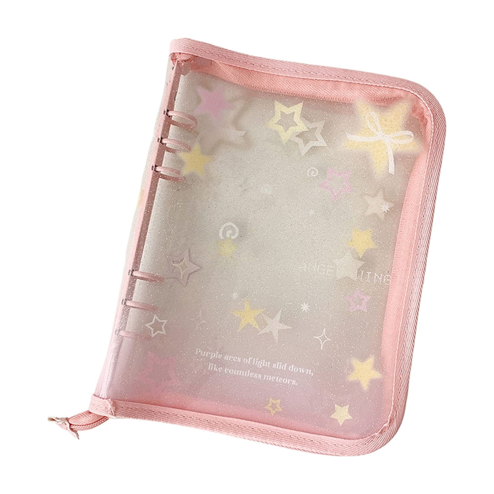 Clear Cartoon Pattern Zippered Album Cover For 3Inch Photo Card Size ...