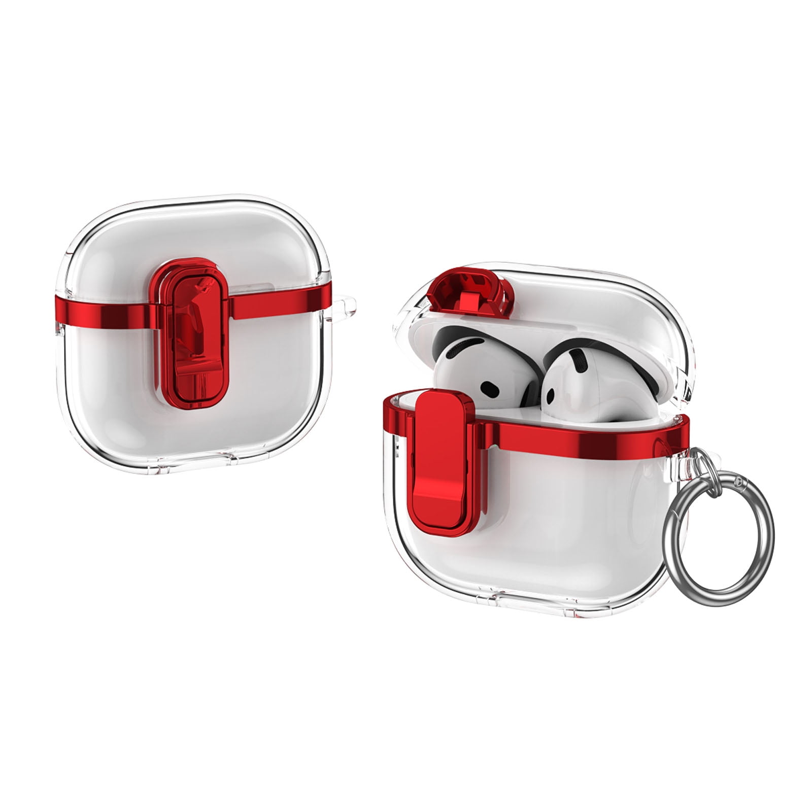 Clear Case for Apple Airpods Pro 1st Generation 2019, with Keychain ...